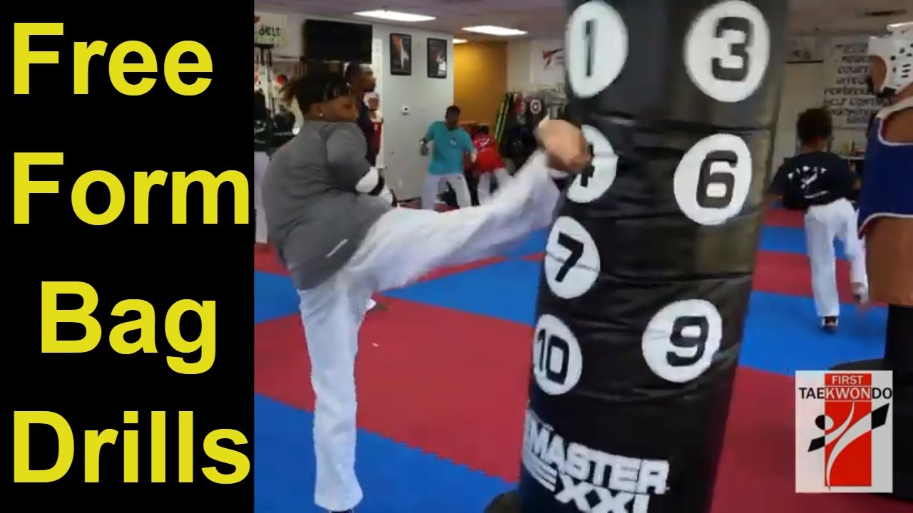 Free Form Bag Drills for Speed and Quick Thinking - YouTube