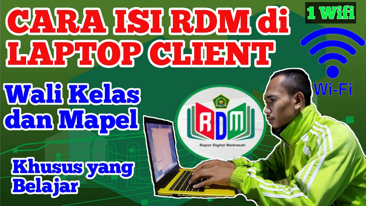 Cara Pengisian RDM dengan Laptop Client// Full khusus Yang Sedang ...