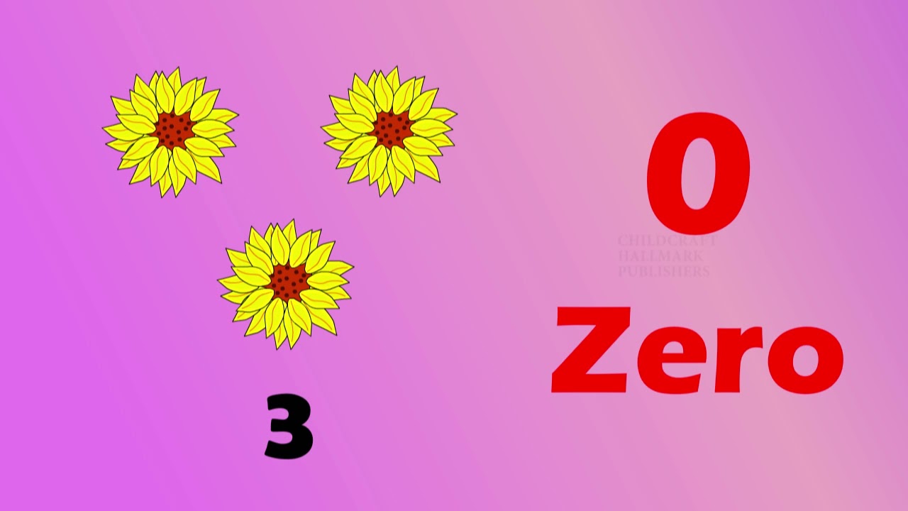 LKG MATHS TERM 1 5 ZERO - YouTube