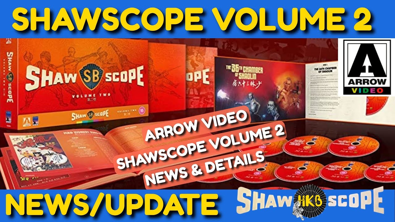 ARROW VIDEO SHAWSCOPE VOLUME 2 BOXSET - November release /news and update! - YouTube