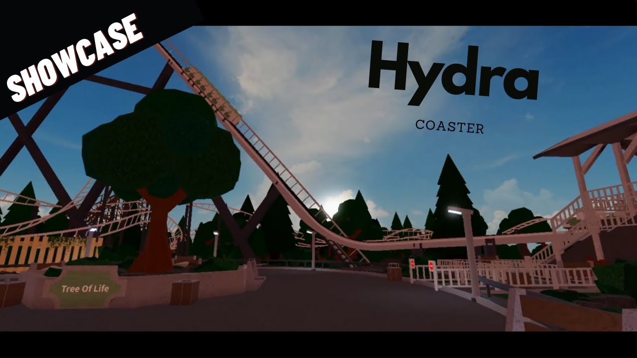 Hydra coaster by thijmen0808 || #tpt2 #themeparktycoon2 - YouTube