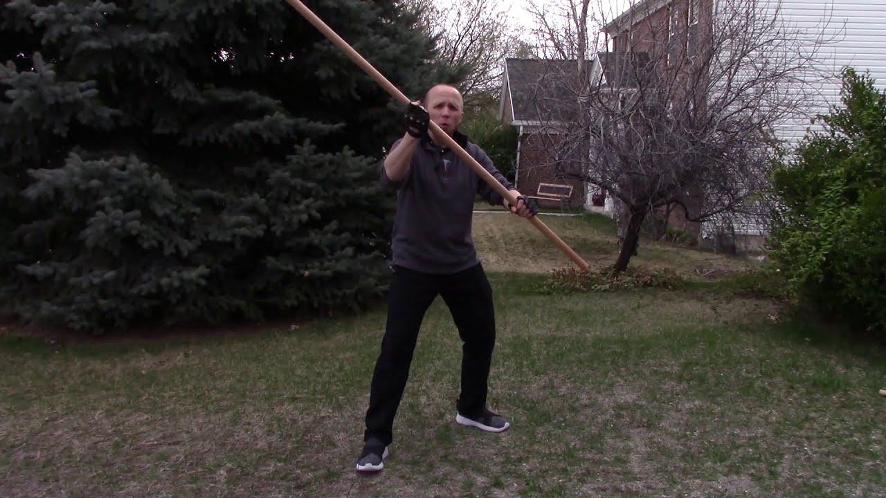 Quarterstaff Lesson 6 - Pike Form - YouTube