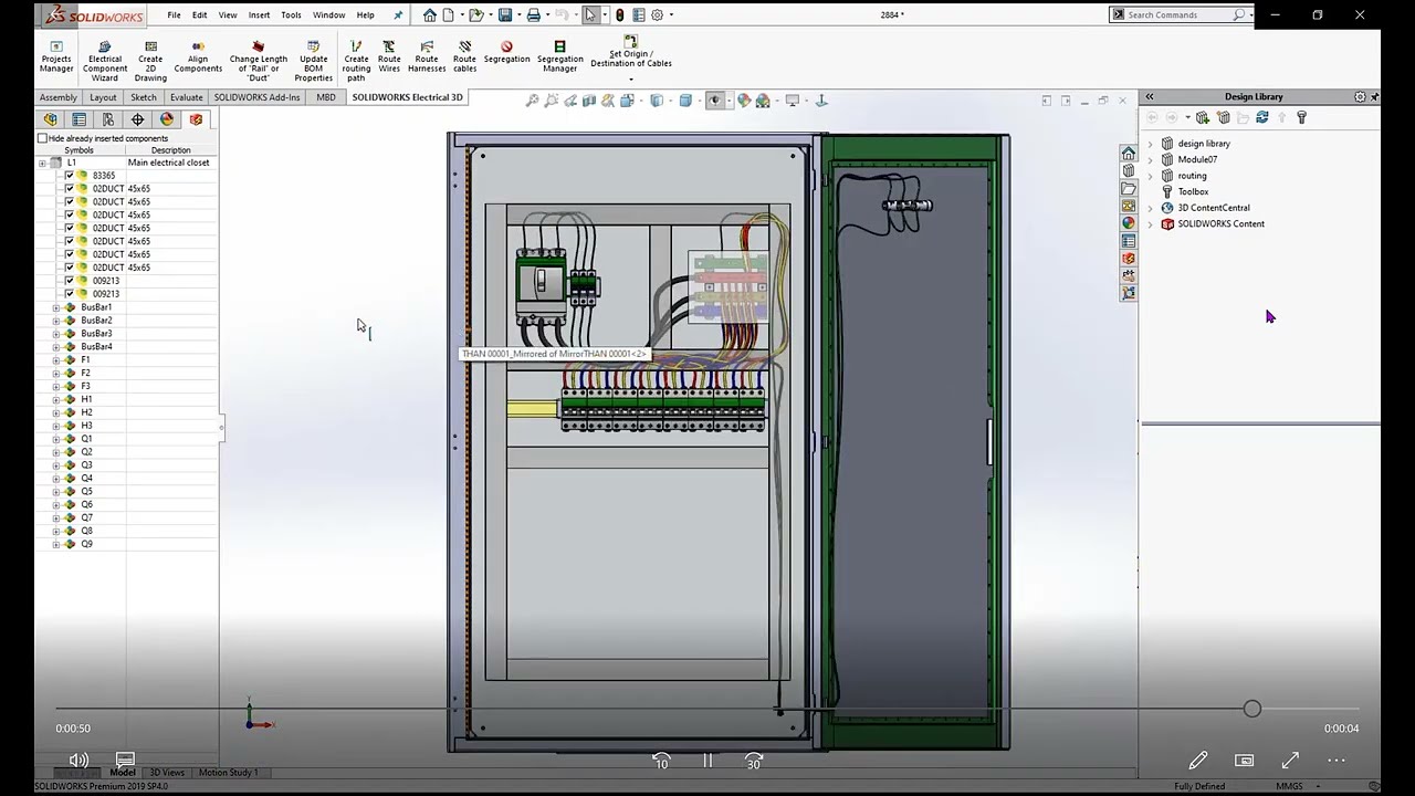 Solidworks Electrical - Unit 1 - How to connect 2D & 3D / Kết nối - YouTube