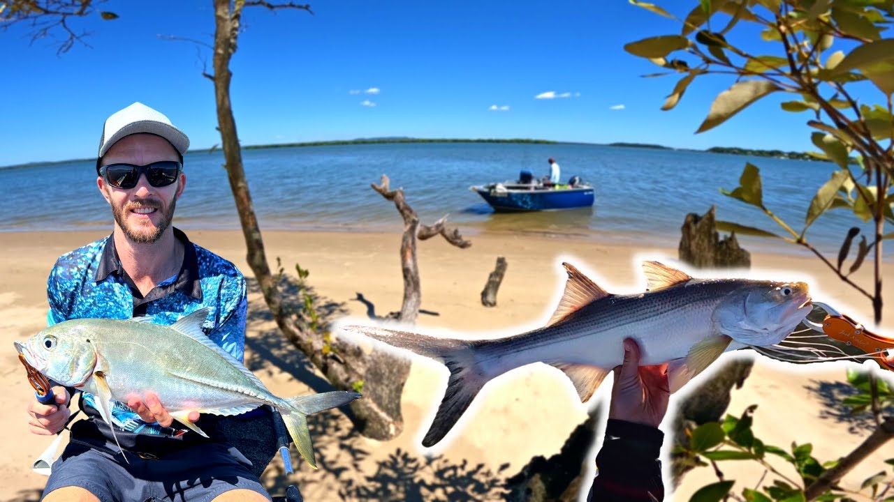Fishing Moreton Bay with Vibes / Catch & Cook - YouTube