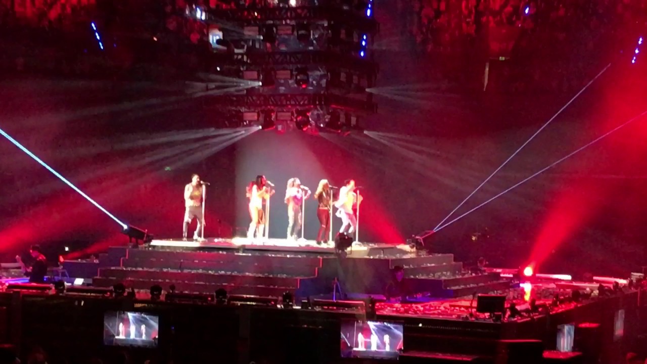 No es obseción. Ov7 ft. Fey. 90s Pop Tour. Arena CDMX - YouTube