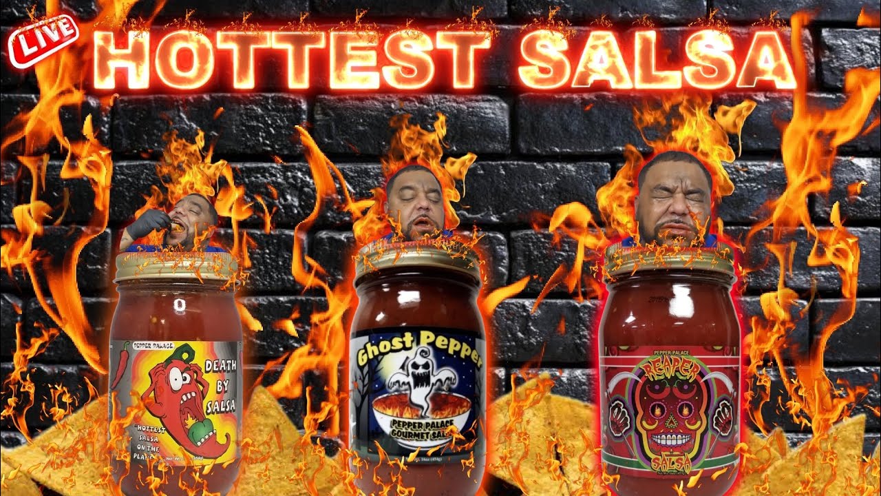 Pepper Palace's Hottest Salsas: The Death by Salsa, Ghost Pepper and ...