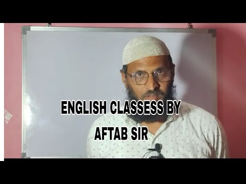 English L-3 Learn how toh speak English in easy way- BY AFTAB SIR - YouTube