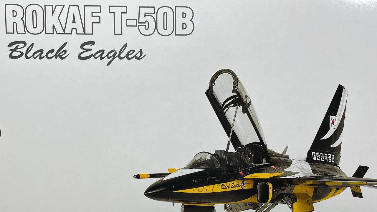 ROKAF T-50B Black Eagle - YouTube