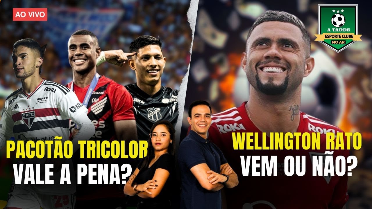PACOTÃO TRICOLOR VALE A PENA? + WELLINGTON RATO VEM OU NÃO?1 - 23/12 ...