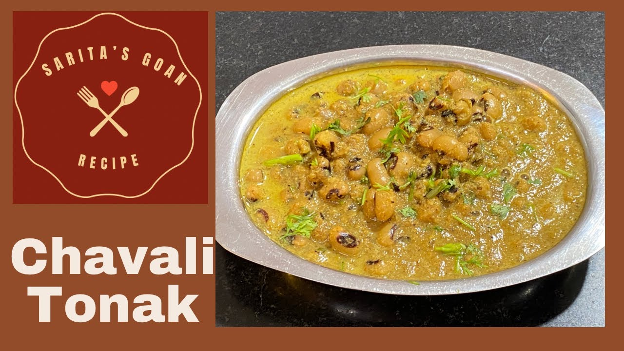 White Beans Tonak | Chavali Tonak | White Beans Masala Gravy | Sarita’s ...