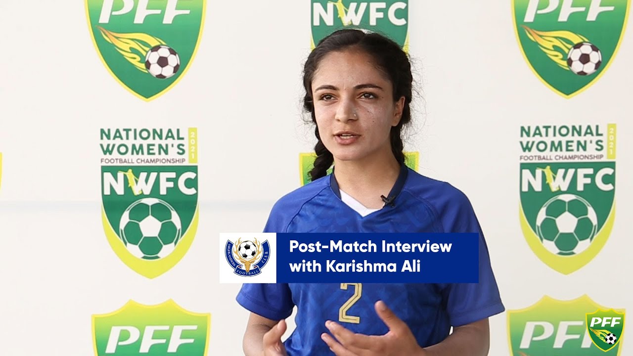Post-Match Interview with Karishma Ali | HFC vs MGC | NWFC 2021 - YouTube