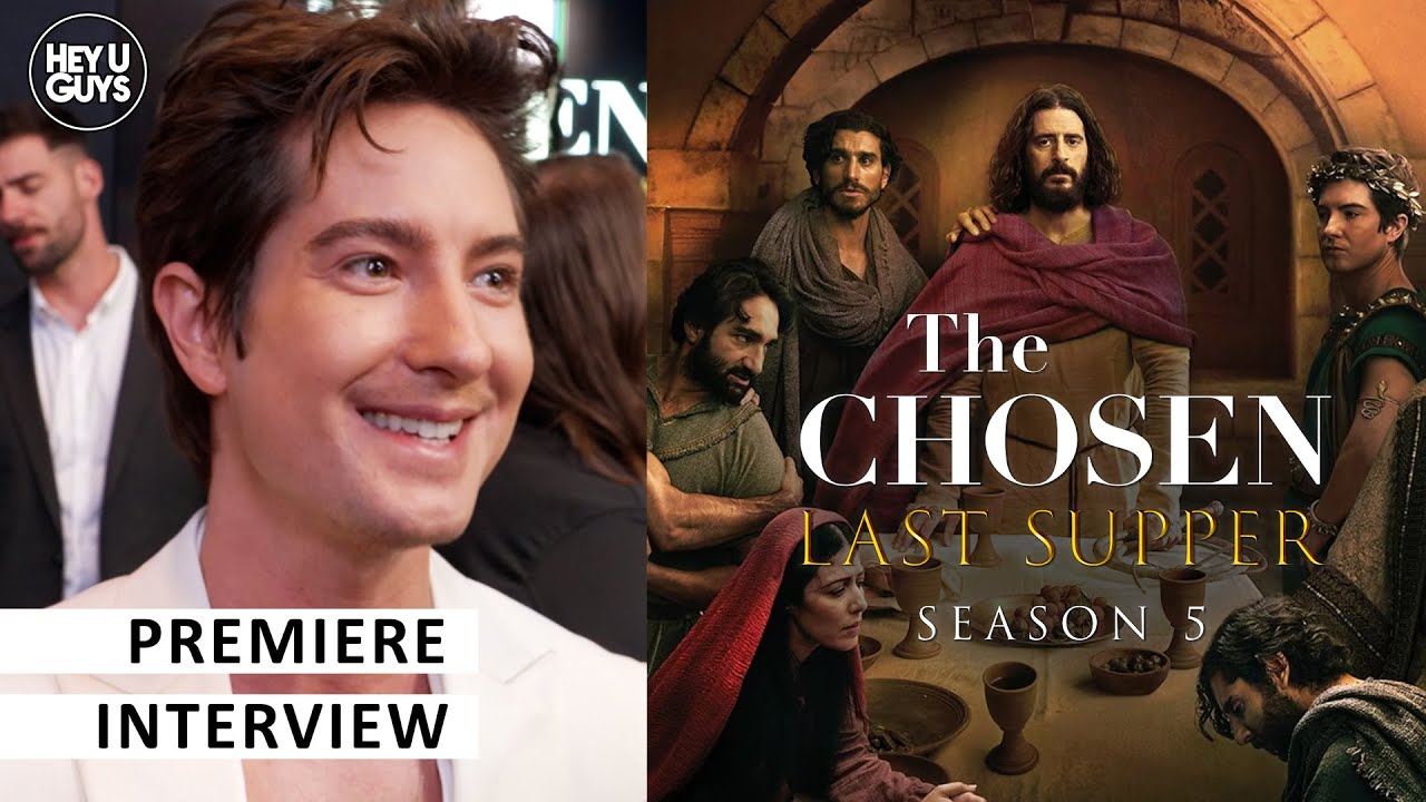 Andrew James Allen | The Chosen Season 5 Red Carpet Interview at the ...