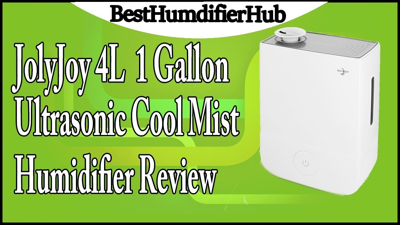 JolyJoy 4L / 1 Gallon Ultrasonic Cool Mist Humidifier Review - YouTube