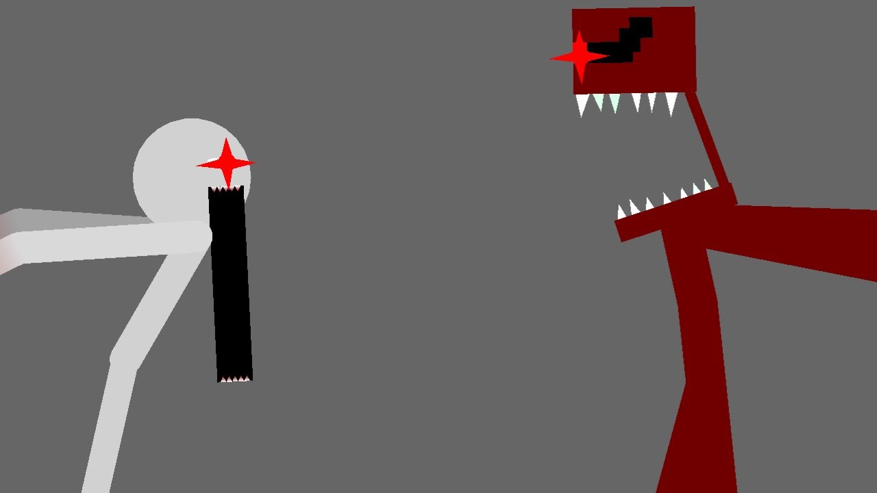 Scp 096 vs aml 1000 (stick nodes animation) - YouTube