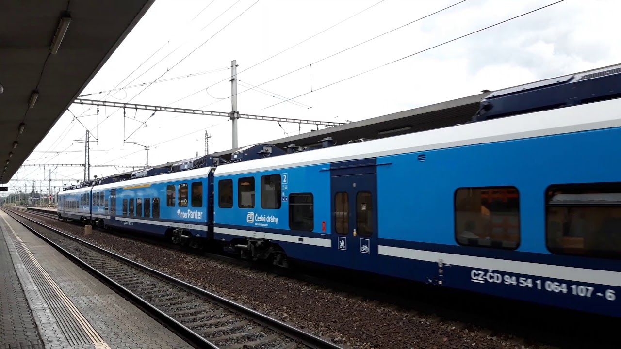 InterPanter Ceskych drah vjizdi do Chocne 14.06.2020 - YouTube