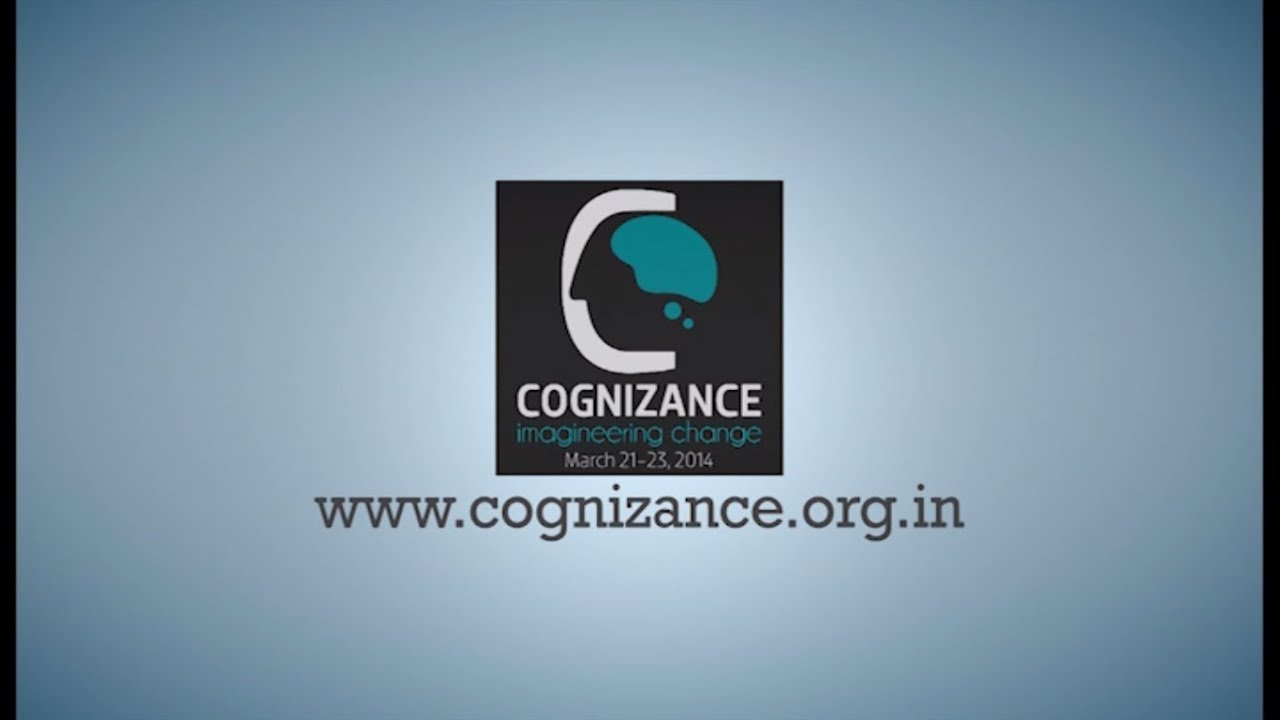 COGNIZANCE 2014: Official Video - YouTube