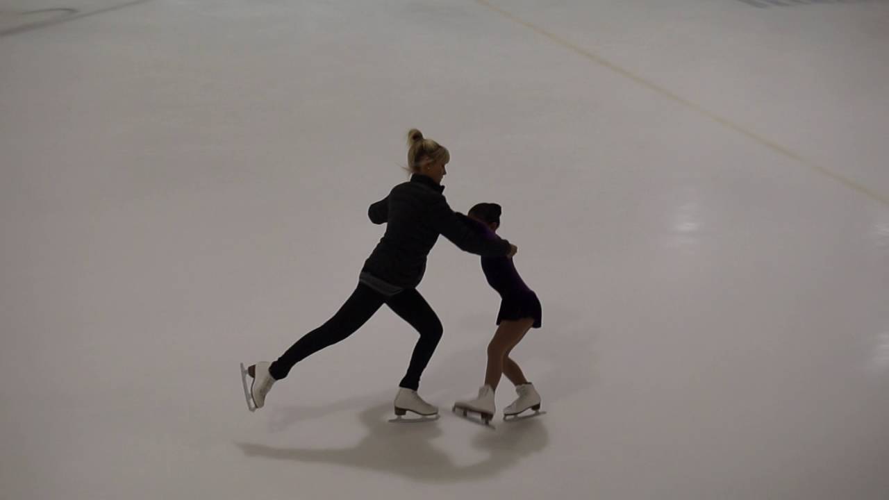 Swing Dance Jr Bronze Ice Dance Test - YouTube