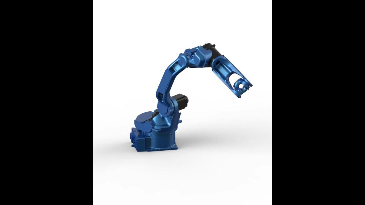 Robotic Arm Animation Rendered Keyshot 🎵 - YouTube