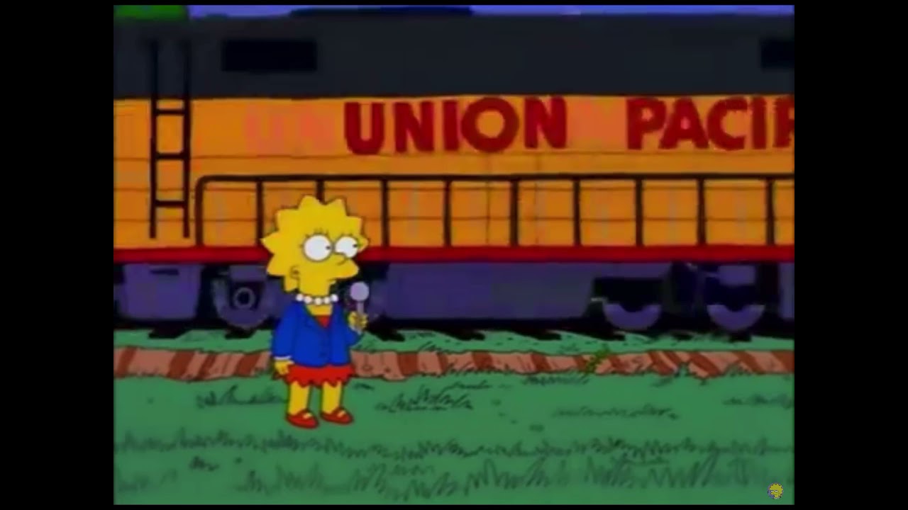 Union pacific in the Simpsons - YouTube