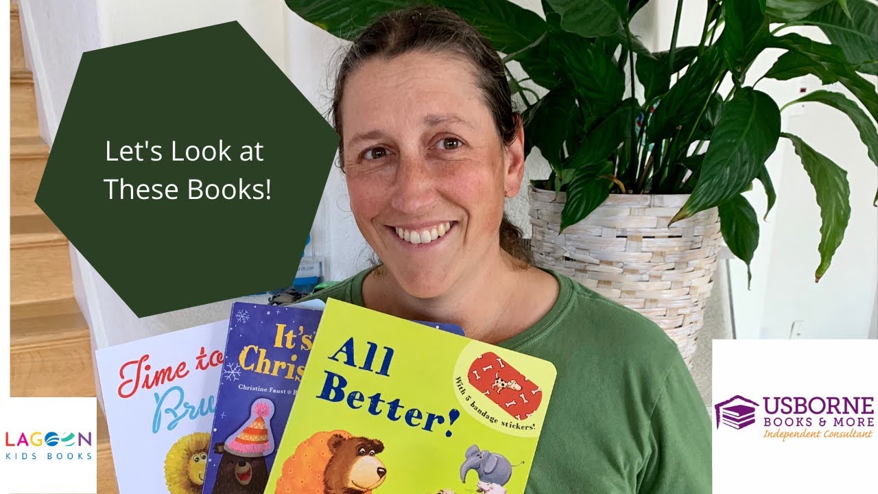 Reusable Sticker Books From Usborne Books & More - YouTube