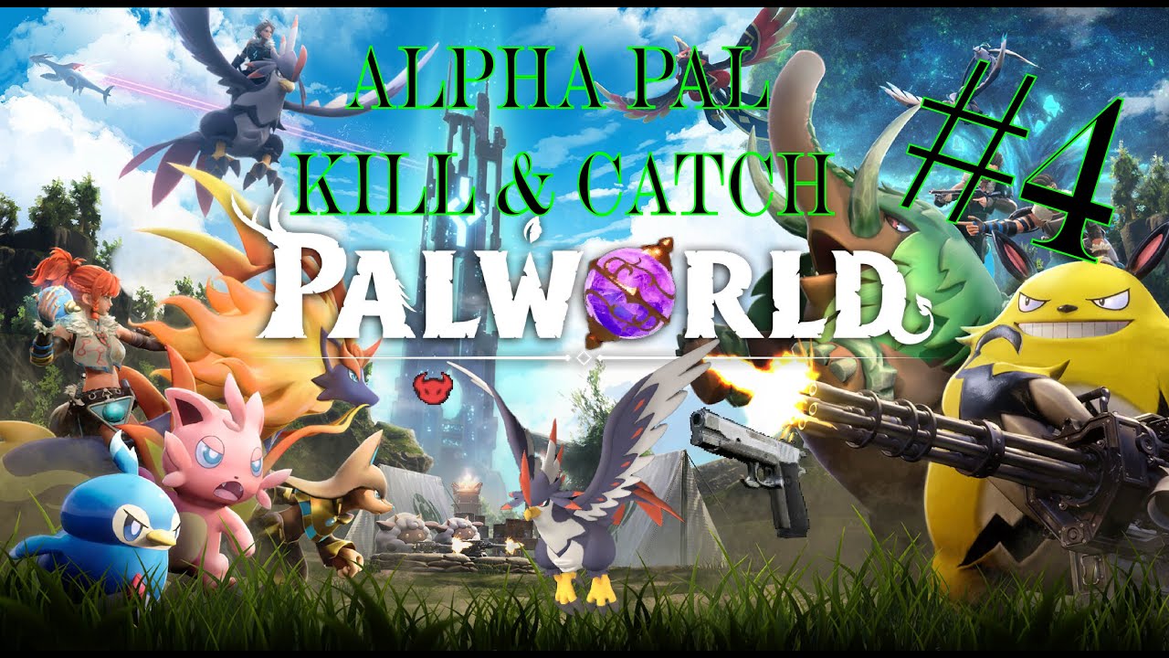 Palworld: Alpha Pal Kill'n Catch #4: Nitewing - YouTube