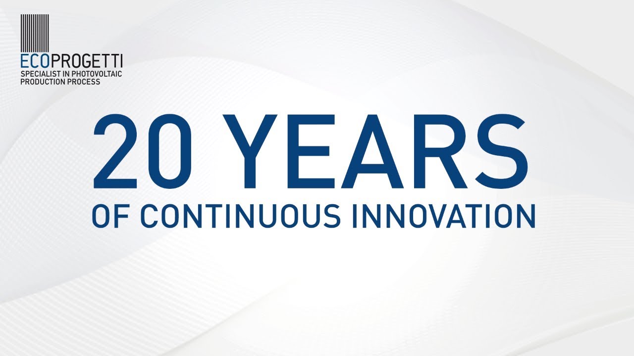 Ecoprogetti Srl | Specialists in PV Production Process | Company ...