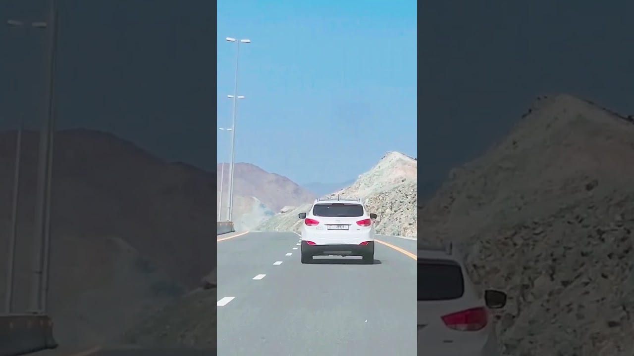 Beautiful Dubai Kalba road - YouTube