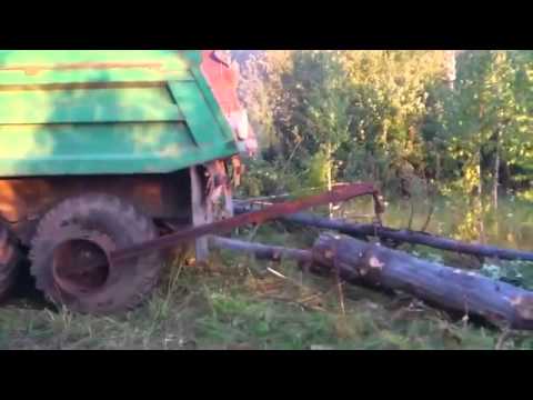 How To Load Logs Russian Style - YouTube