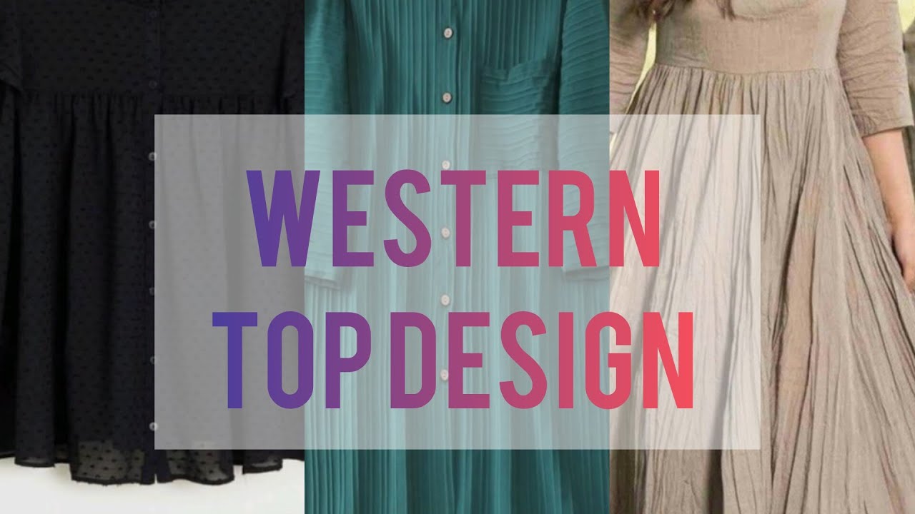 new western tope collection.... long and short western tops design ...
