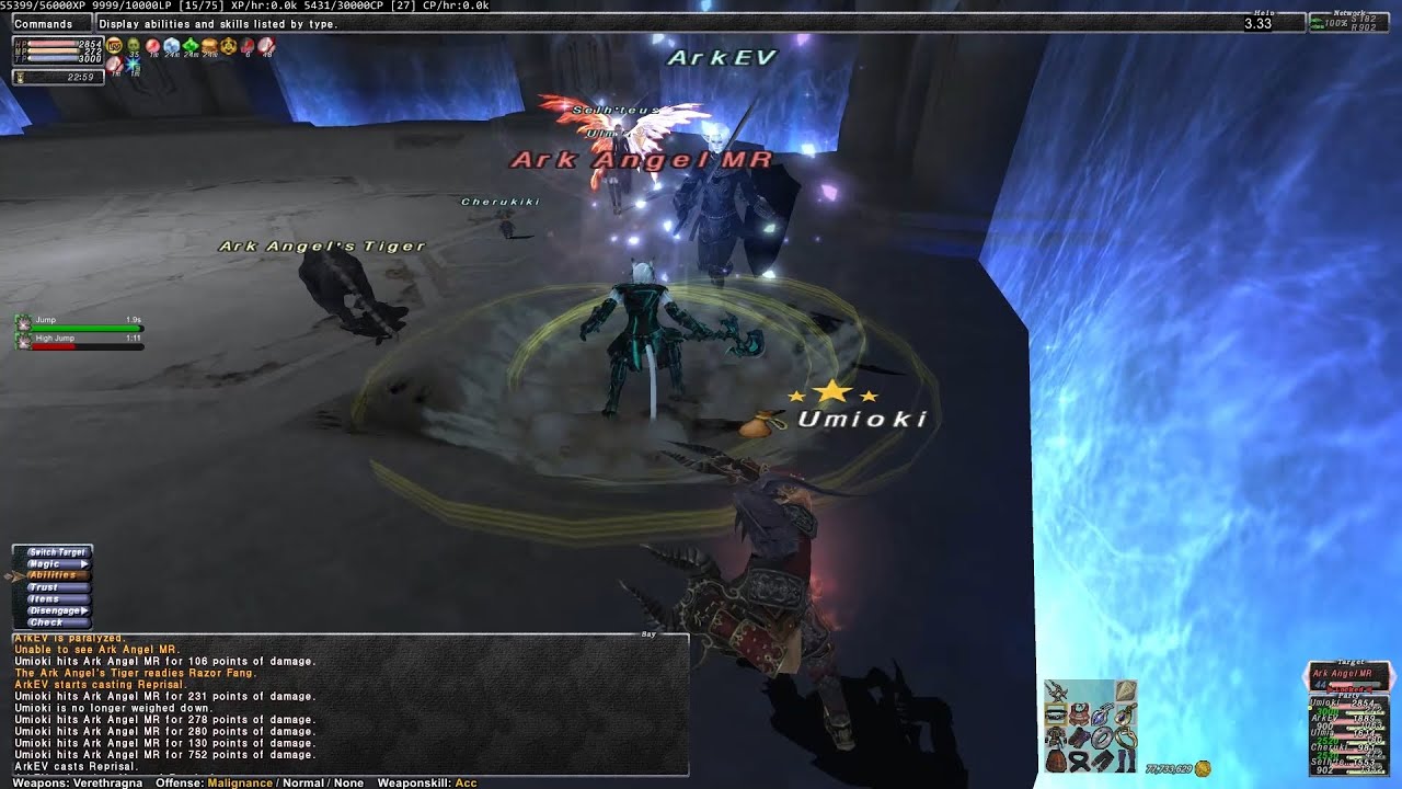 FFXI MNK Solo - Ark Angel MR II (VD) - YouTube
