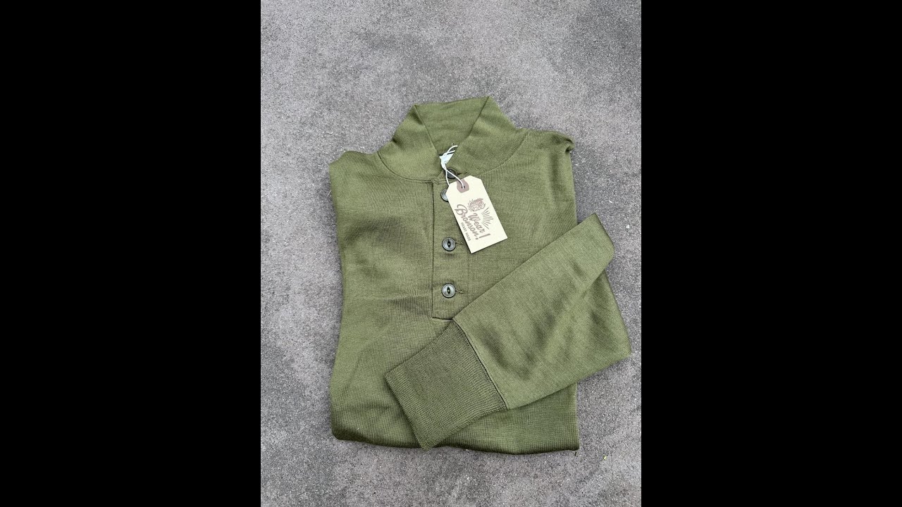 The WWII Jungle Sweater: The Recreation of an Iconic War Garment. - YouTube