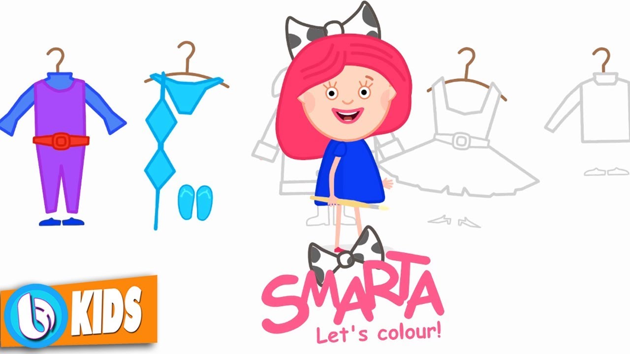 SMARTA Coloring A Pirate Girl | Phim Hoạt Hình Tiếng Anh Dành Cho Trẻ ...