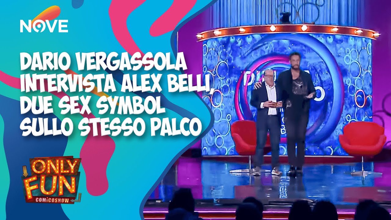 Dario Vergassola intervista Alex Belli, due sex symbol sullo stesso ...