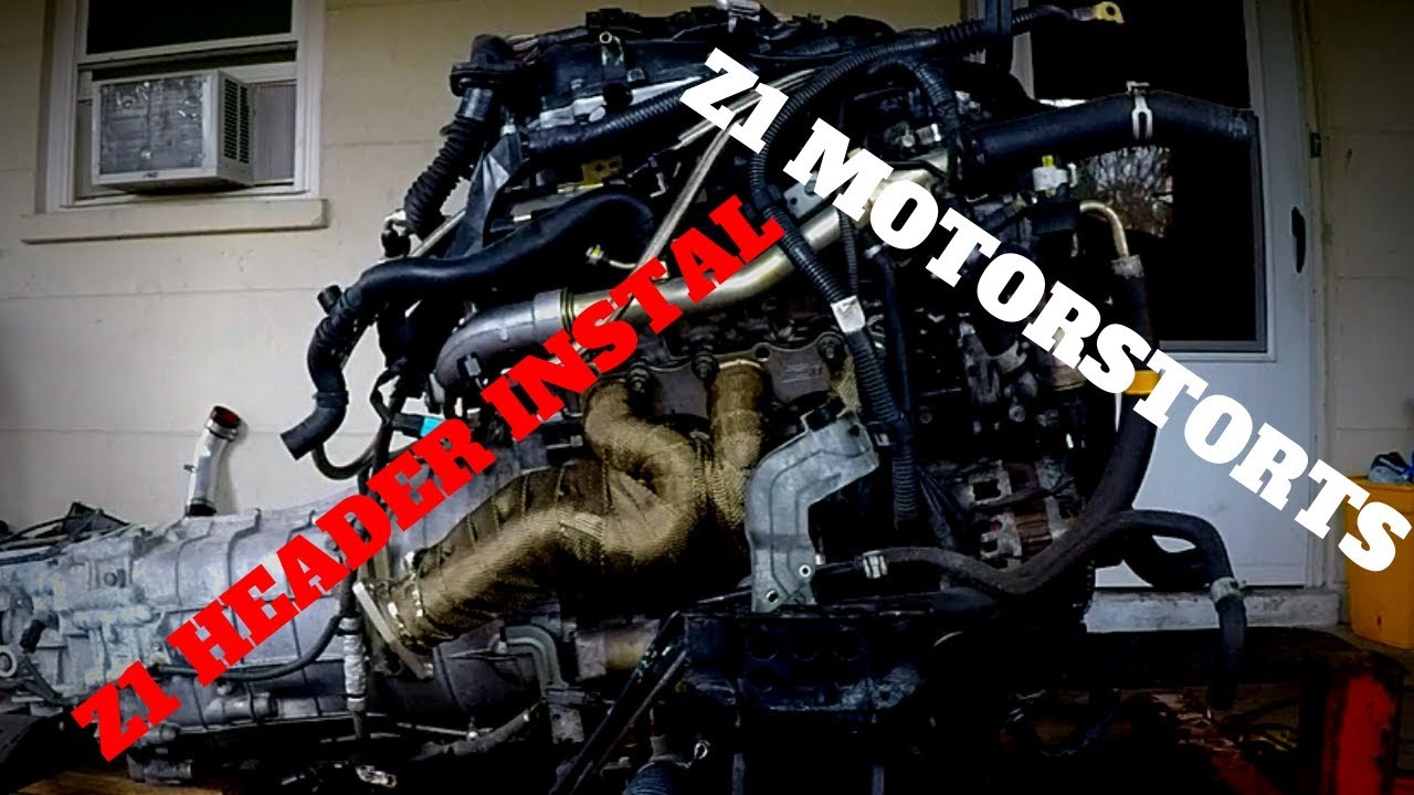 Installing My New Z1 Motorsports Headers - YouTube