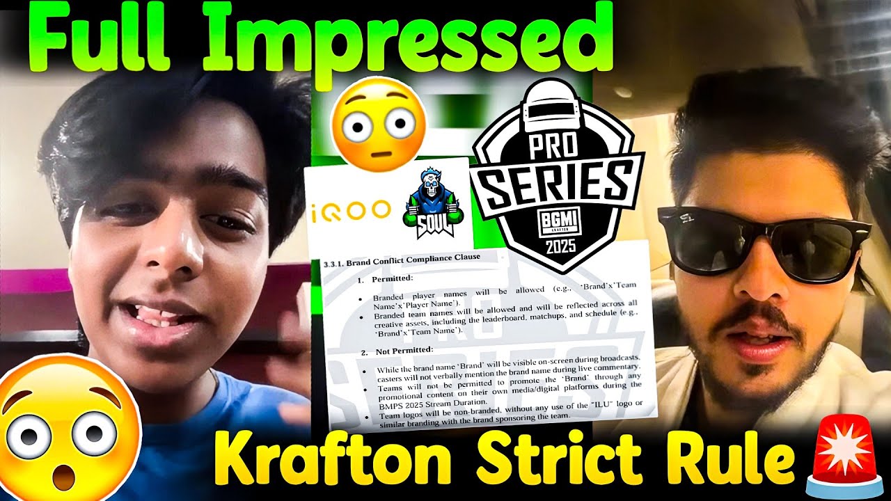 Full Impressed By Spower🔥 Golden Words💛 Krafton Strict Rule🚨 - YouTube