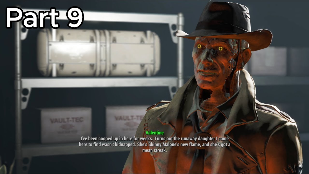 Fallout 4 Gameplay Part 9 Finding Nick - YouTube