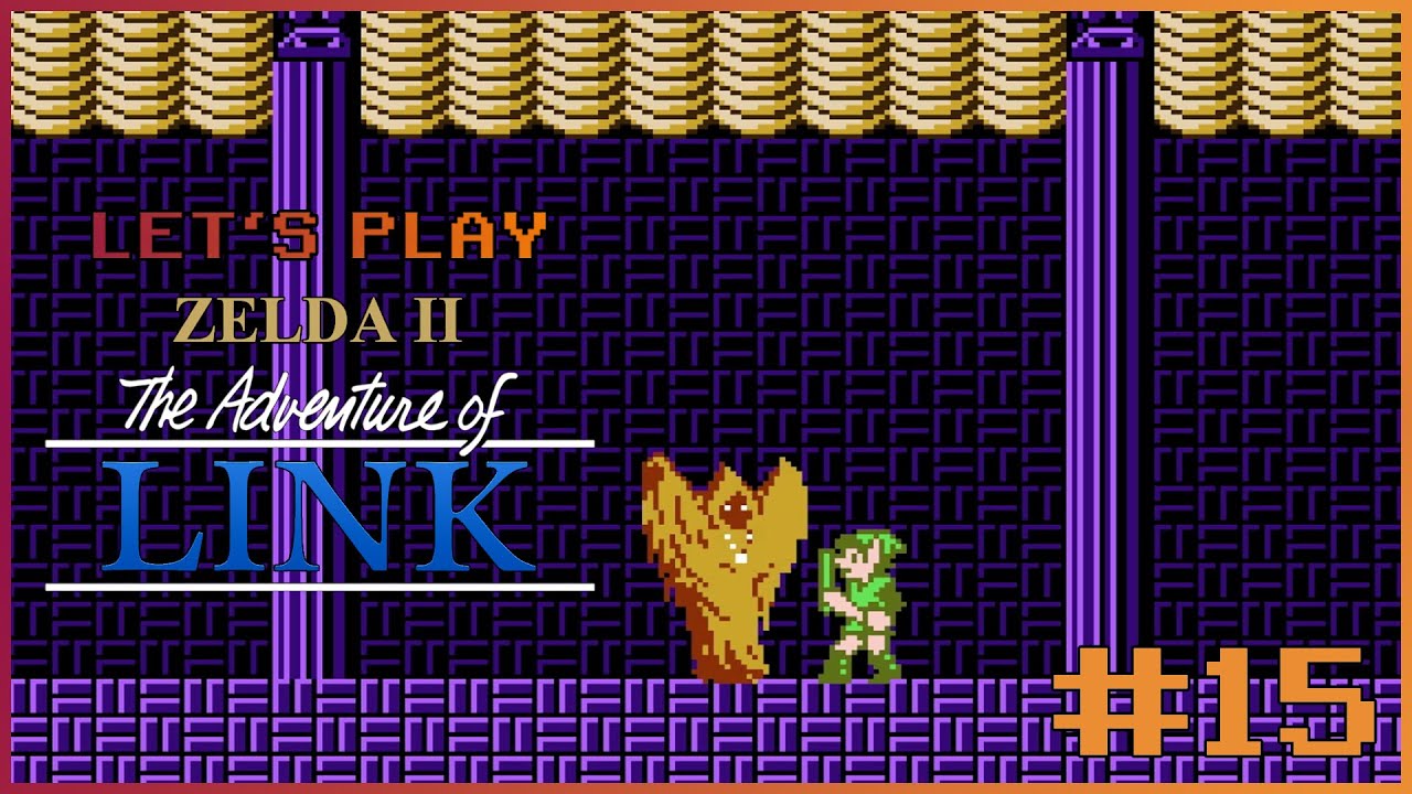 Let's Play Zelda II: The Adventure of Link #15 - Maze Island Palace ...