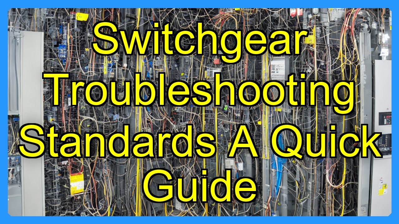 Switchgear Troubleshooting Standards A Quick Guide - YouTube