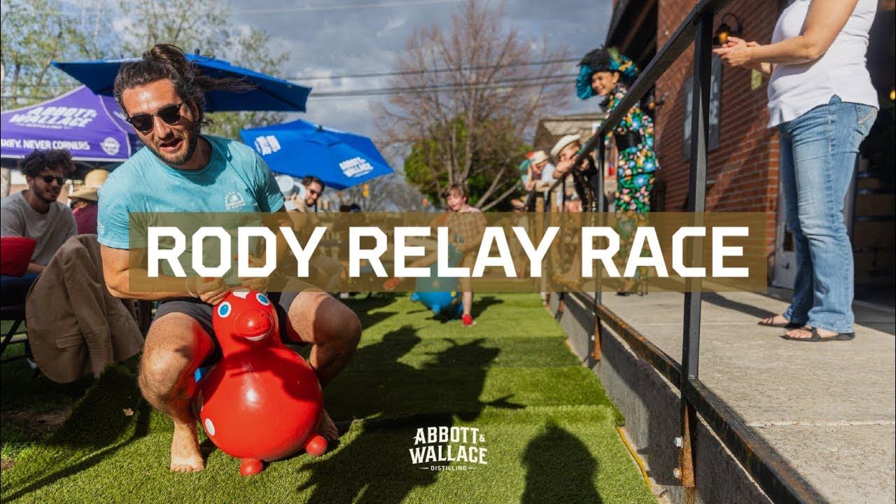 Epic Rody Relay Race at Abbott & Wallace Derby Party | Fun, Laughs & Intense Competition - YouTube