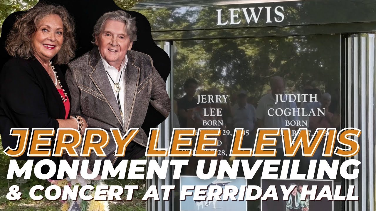 Jerry Lee Lewis Monument Unveiling 2024 - YouTube