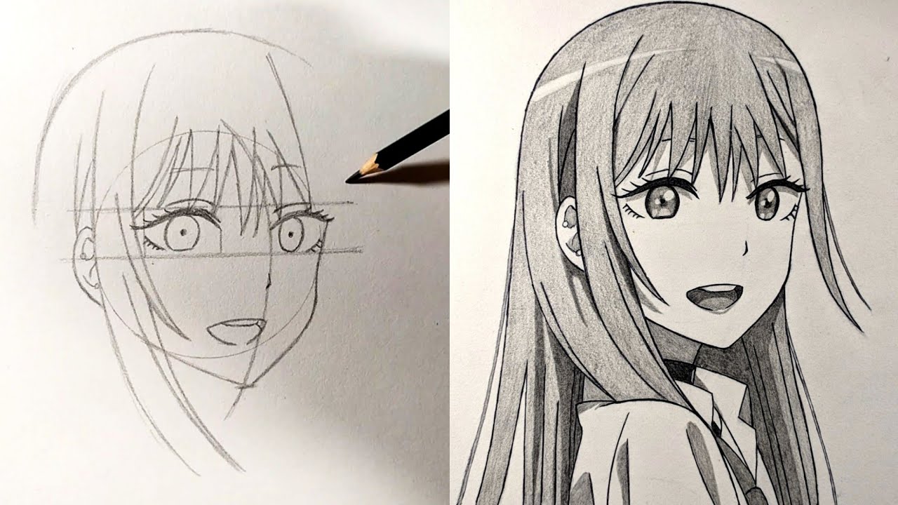 Cara Menggambar Marin Kitagawa [My Dress Up Darling] | How to Draw ...