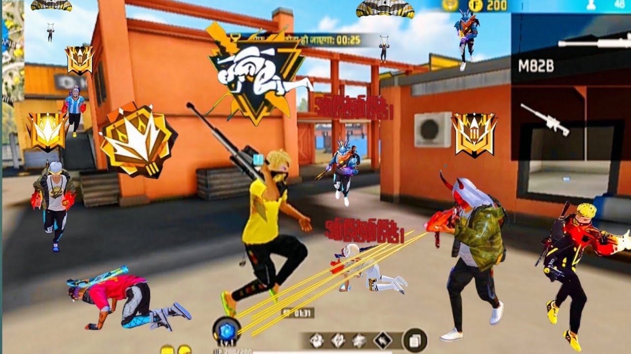 20 KILL M82B + M82B 99%Headshort Rate ⚡| Solo VS Squad Full Gameplay ...