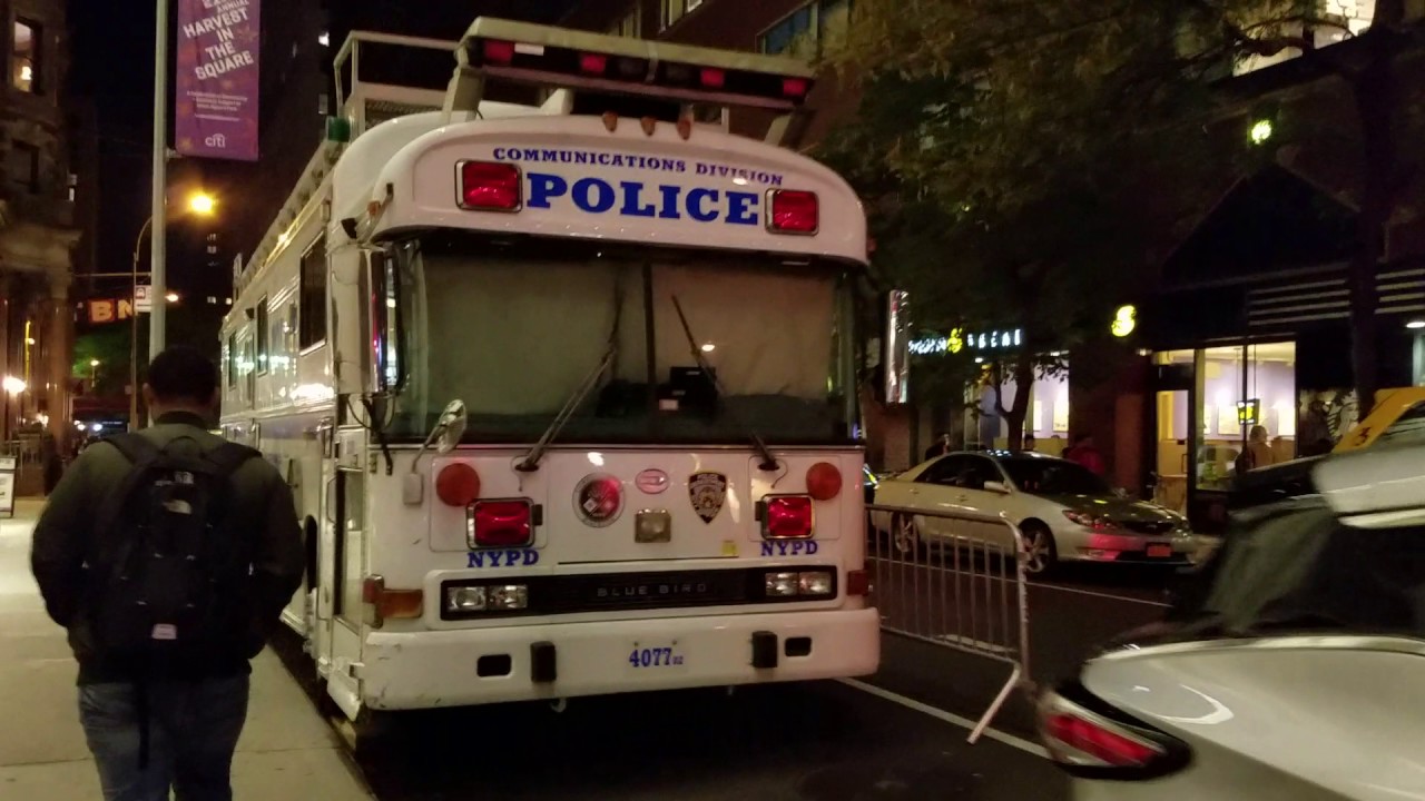Oldest Member Of The NYPD Fleet Communications Division Command Post ...
