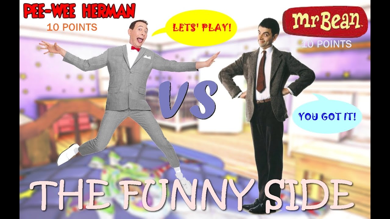 MR. BEAN VS PEE WEE HERMAN - YouTube