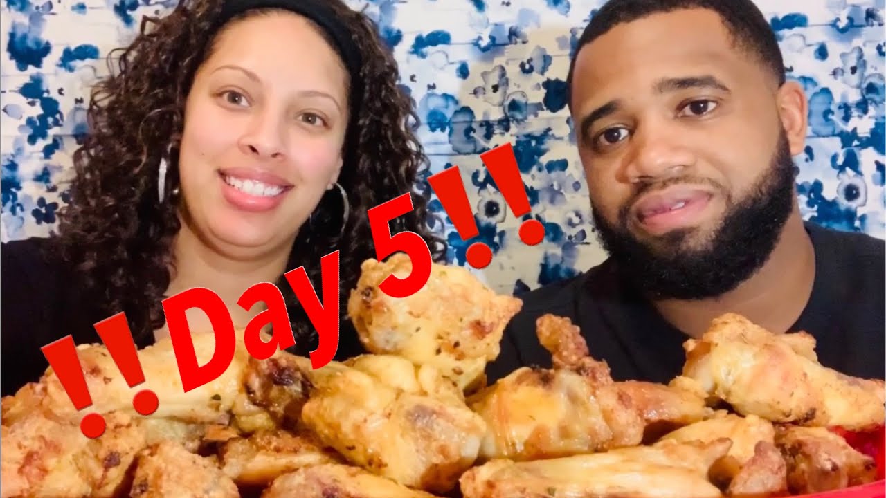 $10 and Under Meal Challenge 묵방 by #Bloveslife Chicken Wings - YouTube