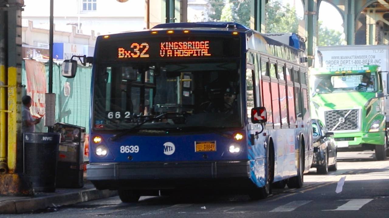 NYCT Bus: 2019 Novabus LFS #8639 on the Bx32 at Jerome Avenue and ...