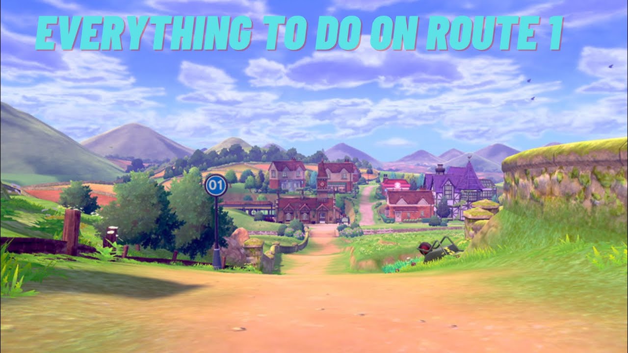 Everything to do on route 1. Pokémon Sword and Shield #swordandshield # ...