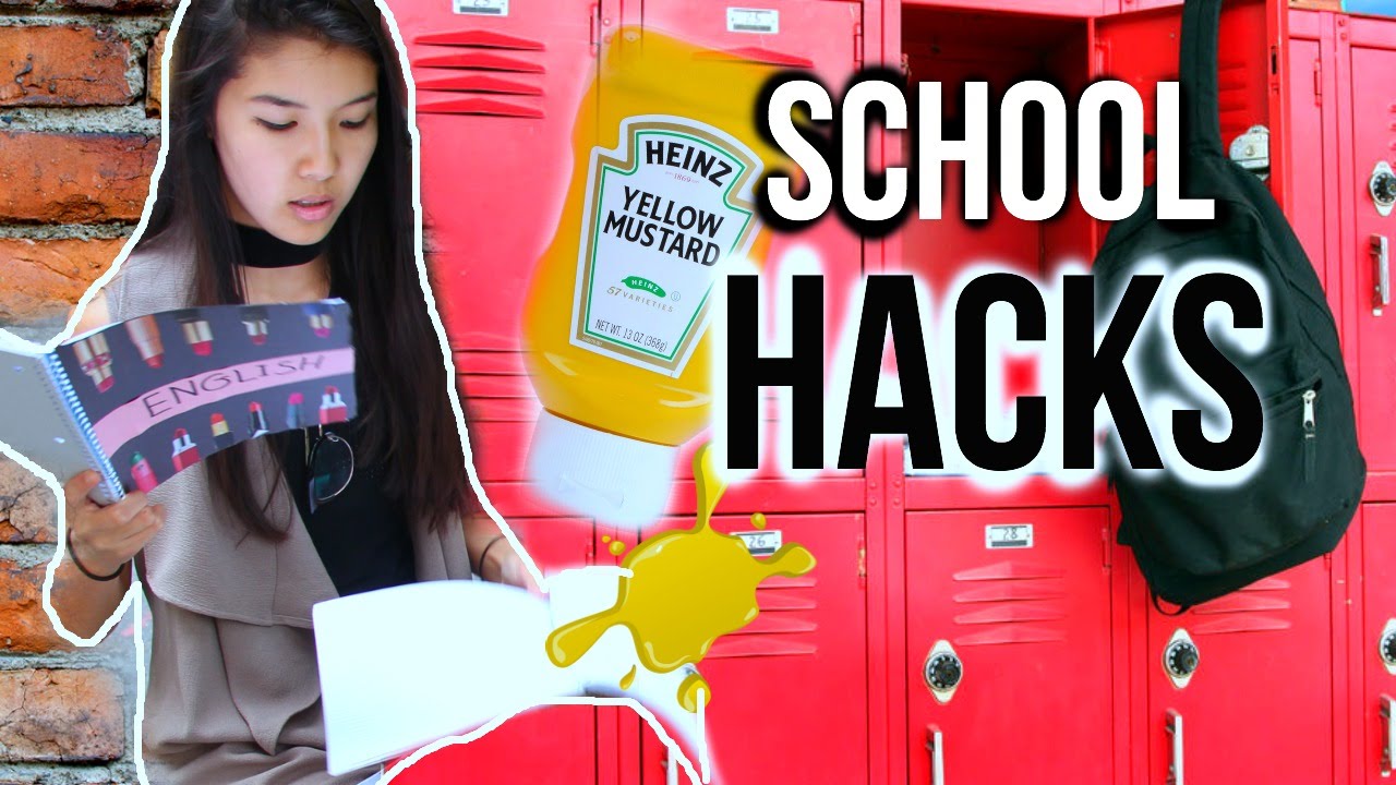 Weird SCHOOL Life Hacks You NEED To Know 2016 YouTube weird-school-life-hacks-you-need-to-know-2016-youtube