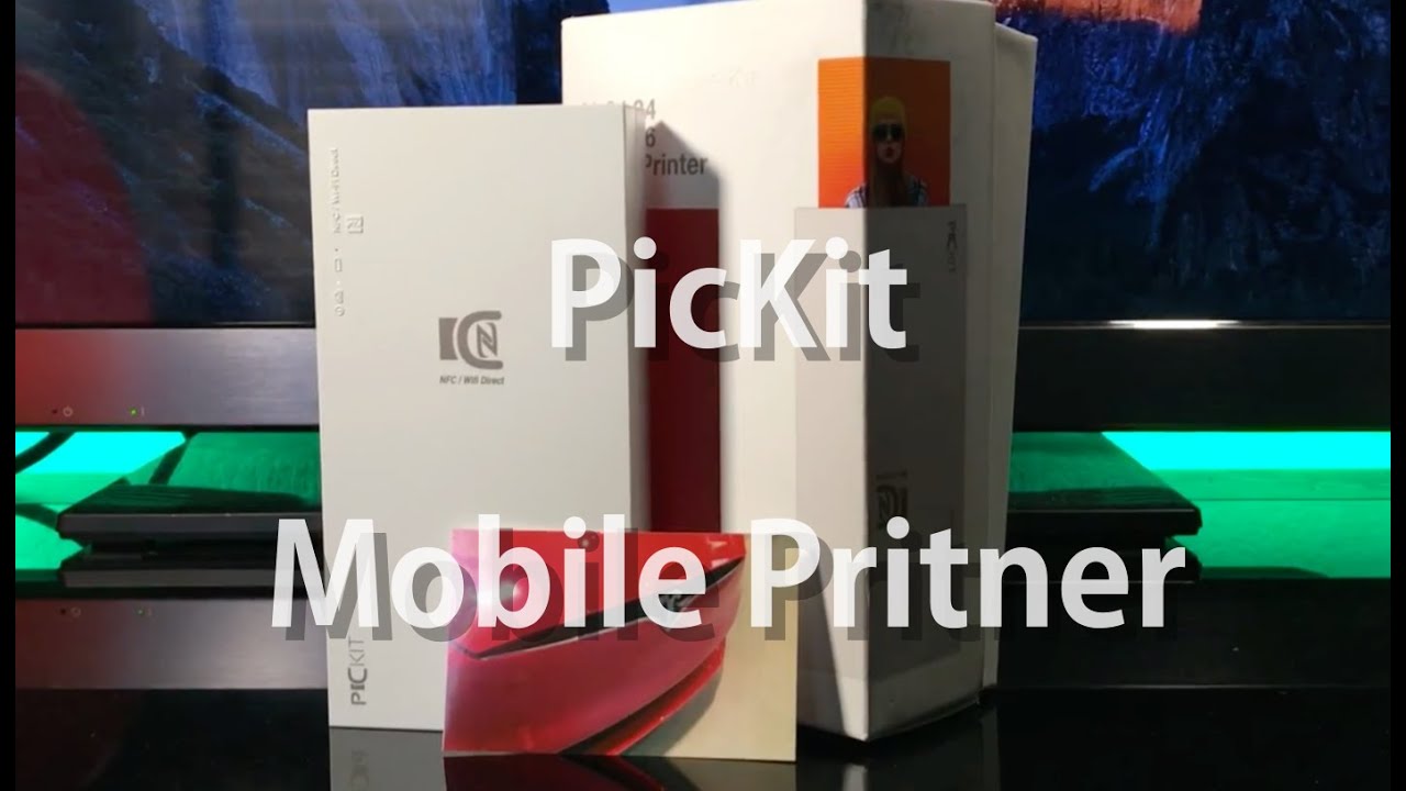 PicKit Mobile Printer Review! - YouTube