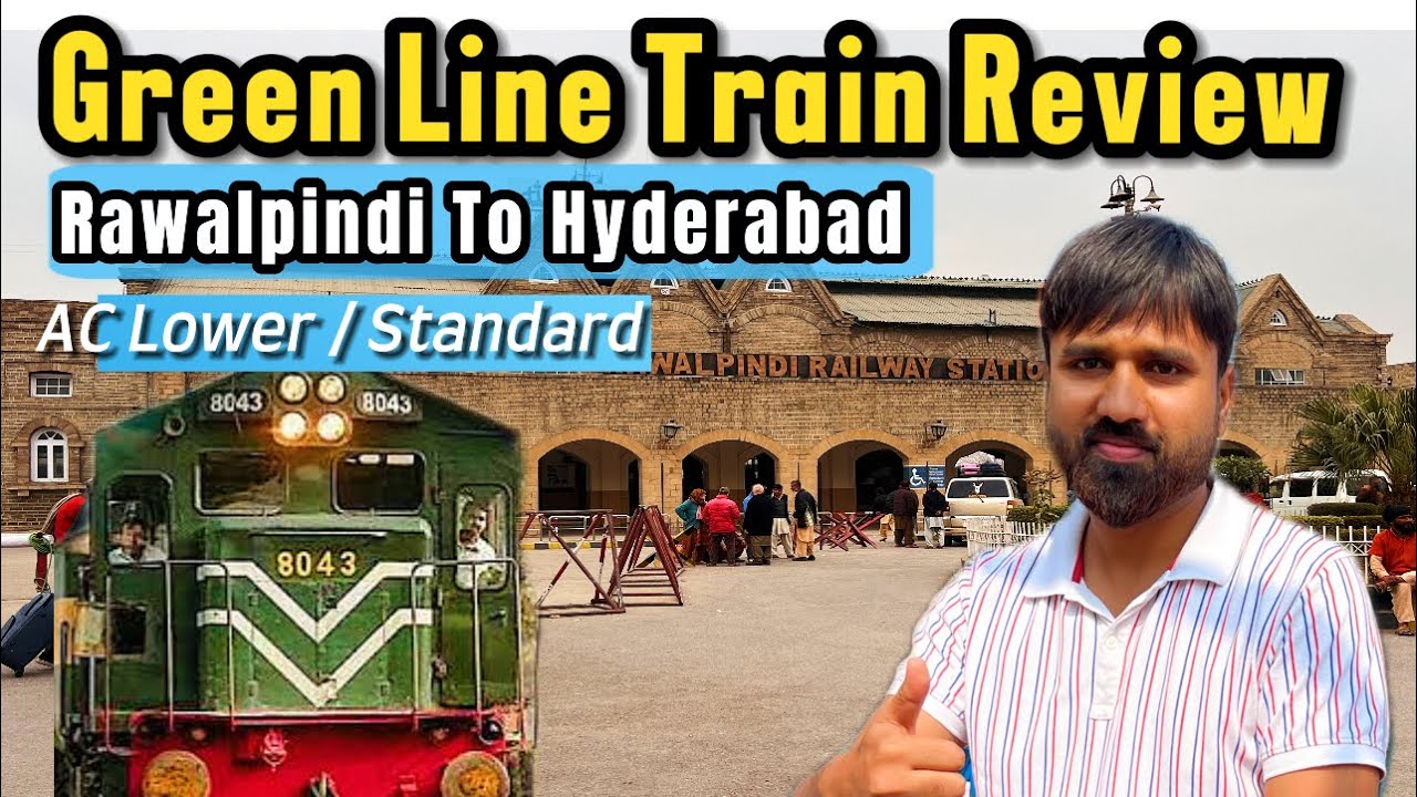 Green line train Ac standard review 2025 | Rawalpindi to Hyderabad # ...